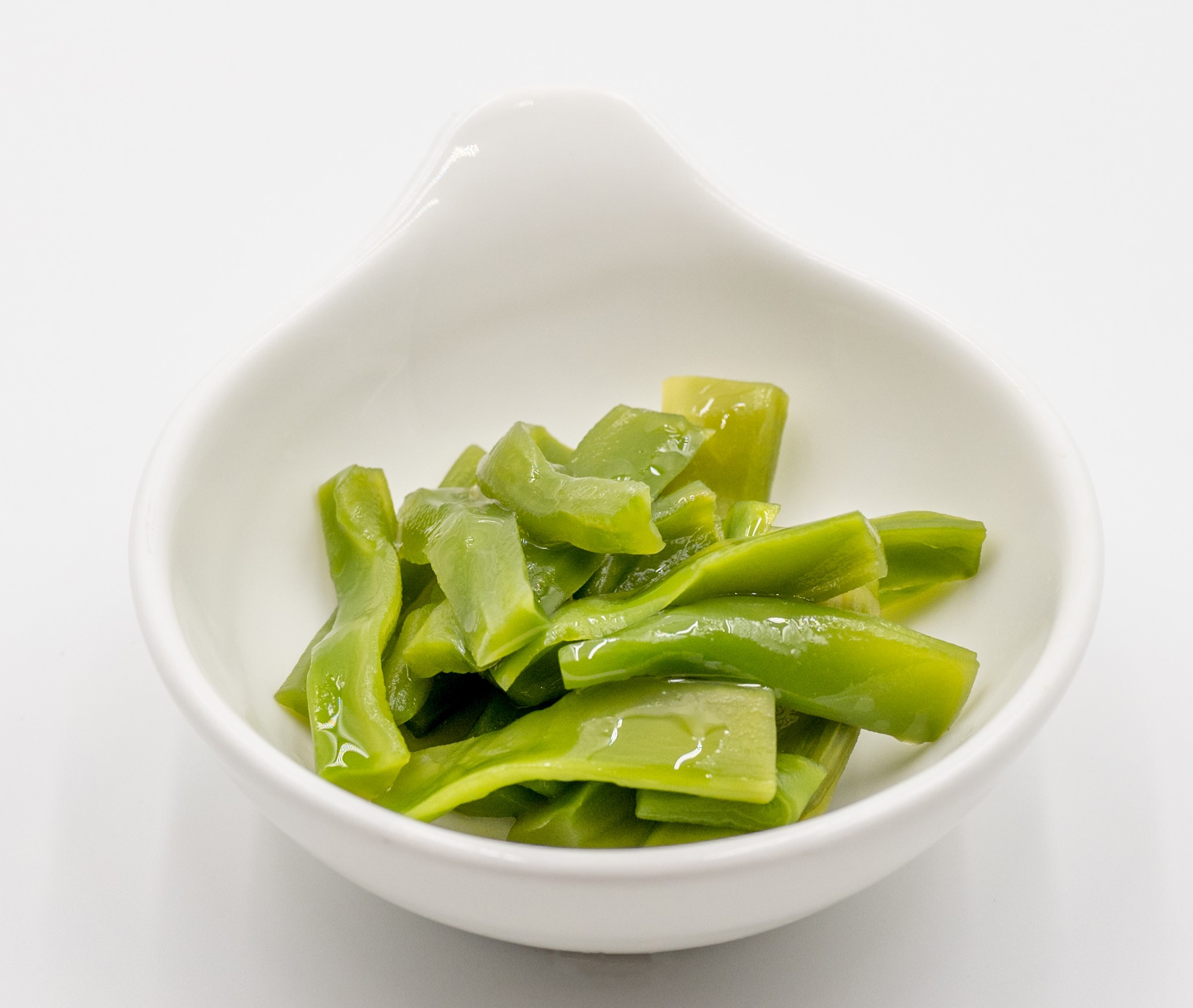 Crunchy Seasoned Dried Stem Lettuce Strips - Ready-to-Eat